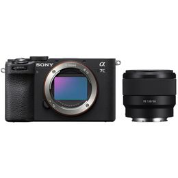 Sony Alpha ILCE-7C II sch+Sony FE 50mm f1,8 Prime - abzgl. 100,00&euro; Winter Cashback