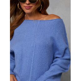 LA Angels Pullover in Blau - 50% | Gr&ouml;&szlig;e L | Damen-pullover-cardigans