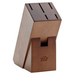 Zwilling Messerblock ''Daytona'' in Braun - (B)9,5 x (H)21 x (T)17,5 cm - 47% | Kuechenhelfer