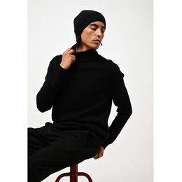 AUTHENTIC CASHMERE Kaschmir-Rollkragenpullover "Martin" in Schwarz - 56% | Gr&ouml;&szlig;e XL | Herren-plussize
