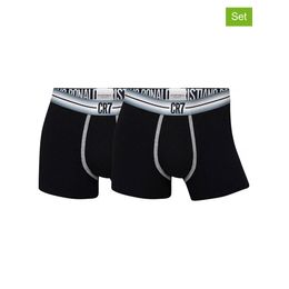 CR7 2er-Set: Boxershorts in Schwarz - 55% | Gr&ouml;&szlig;e L | Herren-waesche
