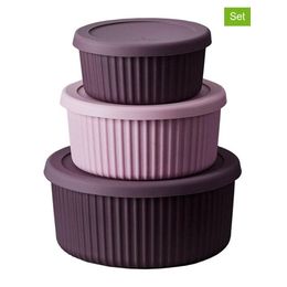 Chic.Mic 3tlg. Schalen-Set in Lila/ Rosa - 10% | Aufbewahren-servieren