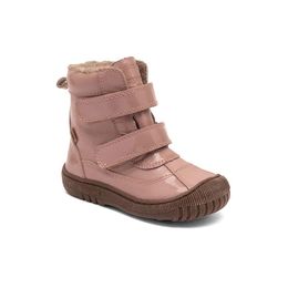 bisgaard Leder-Boots ''Ellis'' in Rosa - 43% | Gr&ouml;&szlig;e 27 | Baby-stiefel-boots
