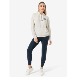 super.natural Hoodie "Little Heartwood" in Wei&szlig; - 74% | Gr&ouml;&szlig;e M | Damen-sweatshirts-jacken