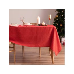 Mint Rugs Tischdecke "Christmas Windows" in Rot - 67% | Größe 155x100 cm |