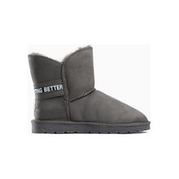 ISLAND BOOT Winterboots "Zak" in Grau - 78% | Gr&ouml;&szlig;e 37 | Damen-stiefel