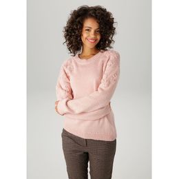 Aniston Pullover in Rosa - 72% | Gr&ouml;&szlig;e 46 | Damen-pullover-cardigans