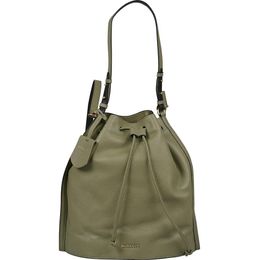 Burkely Leder-Schultertasche in Khaki - (B)33 x (H)34 x (T)18 cm - 52% | Damen-taschen