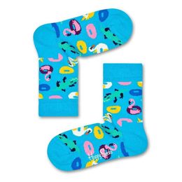 Happy Socks Socken "Pool party" in Hellblau - 58% | Größe 22-24 | Babysocken-strumpfhosen