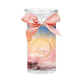 Juwelkerze Duftkerze mit Armkette "Good Energy" - 400 g - 51% | Kerzen-vasen