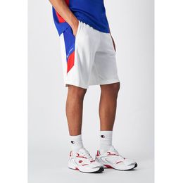 Champion Shorts in Wei&szlig;/ Dunkelblau/ Rot - 64% | Gr&ouml;&szlig;e XL | Herren-plussize