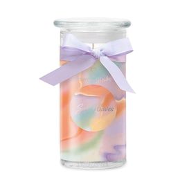 Juwelkerze Duftkerze mit Armkette "Soft Waves" - 400 g - 51% | Kerzen-vasen
