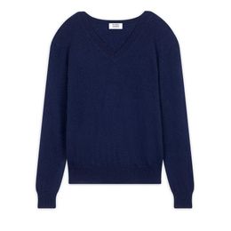 AUTHENTIC CASHMERE Kaschmir-Pullover "Gardoria" in Dunkelblau - 64% | Gr&ouml;&szlig;e L | Damen-pullover-cardigans