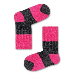 Happy Socks Socken in Schwarz/ Pink - 58% | Größe 13-21 | Babysocken-strumpfhosen