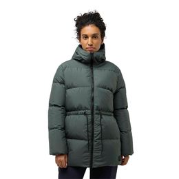 Jack Wolfskin Daunenjacke "Kirschallee" in Gr&uuml;n - 57% | Gr&ouml;&szlig;e M | Damenjacken