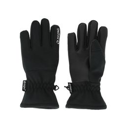 ZIGZAG Softshell-Handschuhe "Santiay" in Schwarz - 58% | Gr&ouml;&szlig;e 152/158 | Kinderhandschuhe