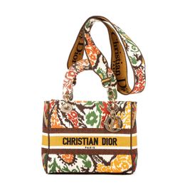 Christian Dior Crossbody Bags - Lady Dior Lite Medium - Gr. unisize - in Orange - f&uuml;r Damen