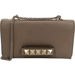 Valentino Garavani Hobo Bags - Valentino Garavani Nappa Va Va Voom Clutch / Shoul - Gr. unisize - in Beige - f&uuml;r Damen