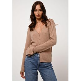 AUTHENTIC CASHMERE Kaschmir-Cardigan "Chalais" in Beige - 65% | Gr&ouml;&szlig;e S | Damen-pullover-cardigans