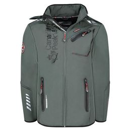 Canadian Peak Softshelljacke in "Royauteak" in Grau - 67% | Gr&ouml;&szlig;e XL | Herren-outdoorjacken