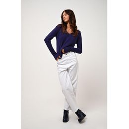 AUTHENTIC CASHMERE Kaschmir-Pullover "Galise" in Lila - 63% | Gr&ouml;&szlig;e XL | Damen-pullover-cardigans