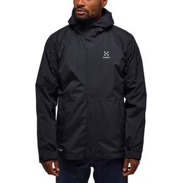 Hagl&ouml;fs Hagl&ouml;fs Funktionsjacke "Gran 3-in-1 Proof" in Schwarz - 46% | Gr&ouml;&szlig;e S | Herren-outdoorjacken