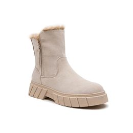 Foreverfolie Winterboots in Beige - 52% | Gr&ouml;&szlig;e 38 | Damen-stiefel