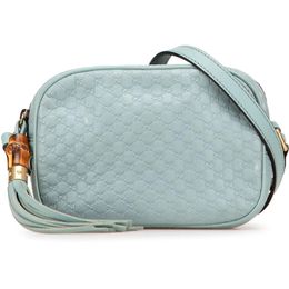 Gucci Hobo Bags - MicroGuccissima Sunshine Disco Camera Bag - Gr. unisize - in Blau - f&uuml;r Damen