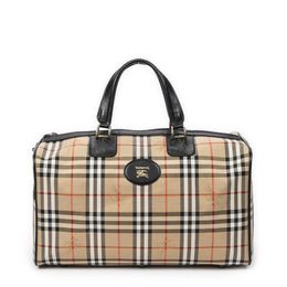 Burberry Crossbody Bags - Burberrys Medium Travel Boston - Gr. unisize - in Beige - f&uuml;r Damen