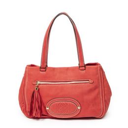 Loewe Crossbody Bags - Anagram Fringe Tote - Gr. unisize - in Rot - f&uuml;r Damen