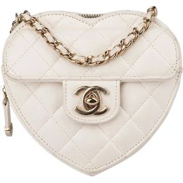 Chanel Crossbody Bags - Chanel Quilted Lambskin Mini Love Heart Crossbody - Gr. unisize - in Bunt - für Damen