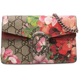 Gucci Hobo Bags - Mini GG Supreme Blooms Dionysus Crossbody - Gr. unisize - in Braun - f&uuml;r Damen