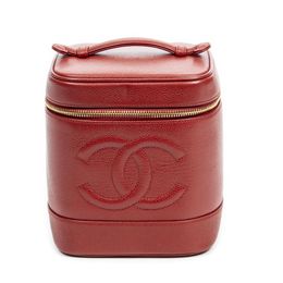 Chanel Crossbody Bags - CC Tall Vanity Case - Gr. unisize - in Rot - f&uuml;r Damen