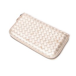 Bottega Veneta Crossbody Bags - Zip Around Wallet - Gr. unisize - in Gold - f&uuml;r Damen