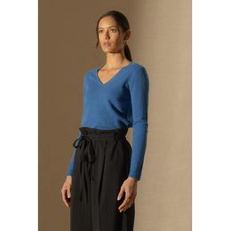 Perfect Cashmere Kaschmir-Pullover in Blau - 46% | Gr&ouml;&szlig;e M | Damen-pullover-cardigans