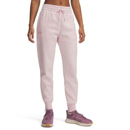 Under Armour Fleecehose in Rosa - 36% | Größe S | Damen-sporthosen