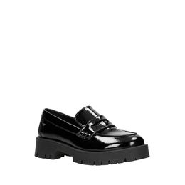 Wojas Leder-Mokassins in Schwarz - 32% | Gr&ouml;&szlig;e 37 | Damen-schuhe-halbschuhe
