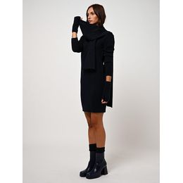 AUTHENTIC CASHMERE Kaschmir-Kleid "Armet" in Dunkelblau - 63% | Größe L | Damen-kleider