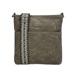 Beagles Umhängetasche "Malaga" in Khaki - (B)26 x (H)25 x (T)4 cm - 44% | Damen-taschen