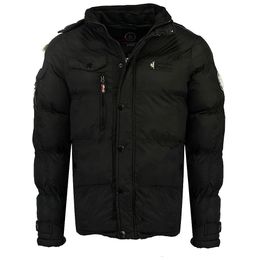 Canadian Peak Steppjacke "Bukkateak" in Schwarz - 65% | Gr&ouml;&szlig;e 164 | Kinderjacken