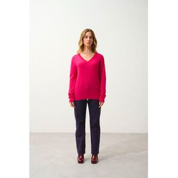 AUTHENTIC CASHMERE Kaschmir-Pullover "Gardoria" in Pink - 64% | Gr&ouml;&szlig;e L | Damen-pullover-cardigans