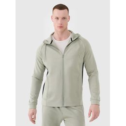 4F Sweatjacke in Beige - 62% | Gr&ouml;&szlig;e M | Herren-sweatshirts-jacken