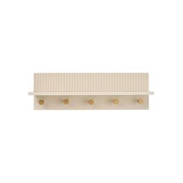 House Nordic Wandgarderobe "Rocca" in Beige - (B)50 x (H)12 x (T)16 cm - 12% | Garderoben