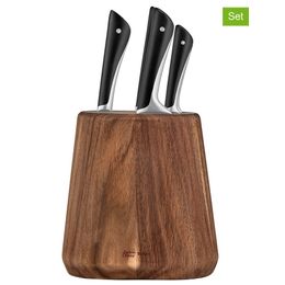 Jamie Oliver 5tlg. Messerblock-Set in Natur/ Schwarz - 34% | Kuechenhelfer