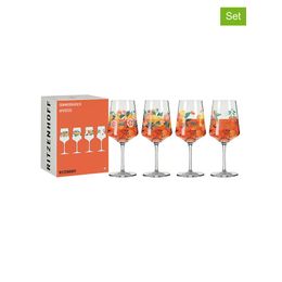 Ritzenhoff 4er-Set: Cocktailgläser "Sommerrausch" in Bunt - 544 ml - 37% | Gedeckter-tisch