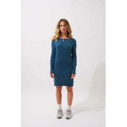 AUTHENTIC CASHMERE Kaschmir-Kleid "Armet" in Blau - 63% | Größe M | Damen-kleider