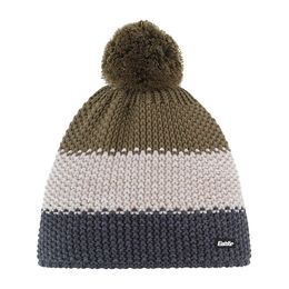 Eisbär Mütze "Star" in Khaki/ Beige/ Anthrazit - 56% | Kindermuetzen