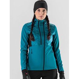 L&ouml;ffler L&ouml;ffler Hybridjacke "Grace" in T&uuml;rkis - 73% | Gr&ouml;&szlig;e 38 | Damen-outdoorjacken