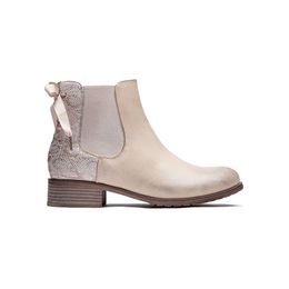 Foreverfolie Chelsea-Boots in Beige - 65% | Gr&ouml;&szlig;e 38 | Stiefeletten
