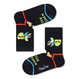 Happy Socks Socken "U & Me" in Schwarz/ Bunt - 58% | Größe 24-26 | Babysocken-strumpfhosen